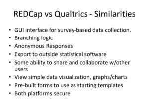 Redcap vs Qualtrics | Creabl